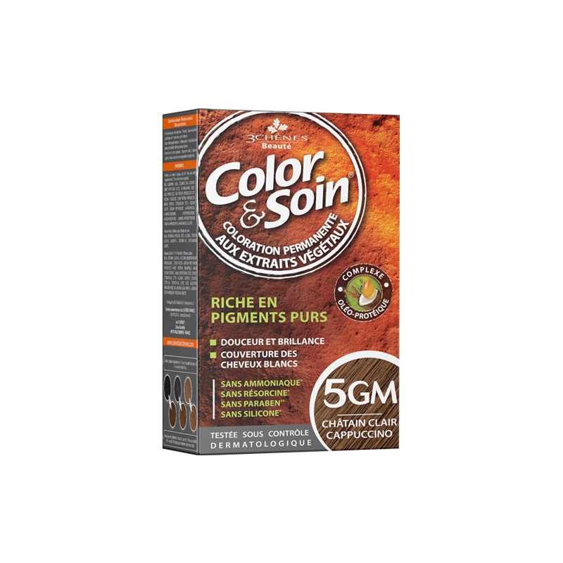 Color & Soin Colorations 5GM - Châtain Clair Cappuccino 135ml